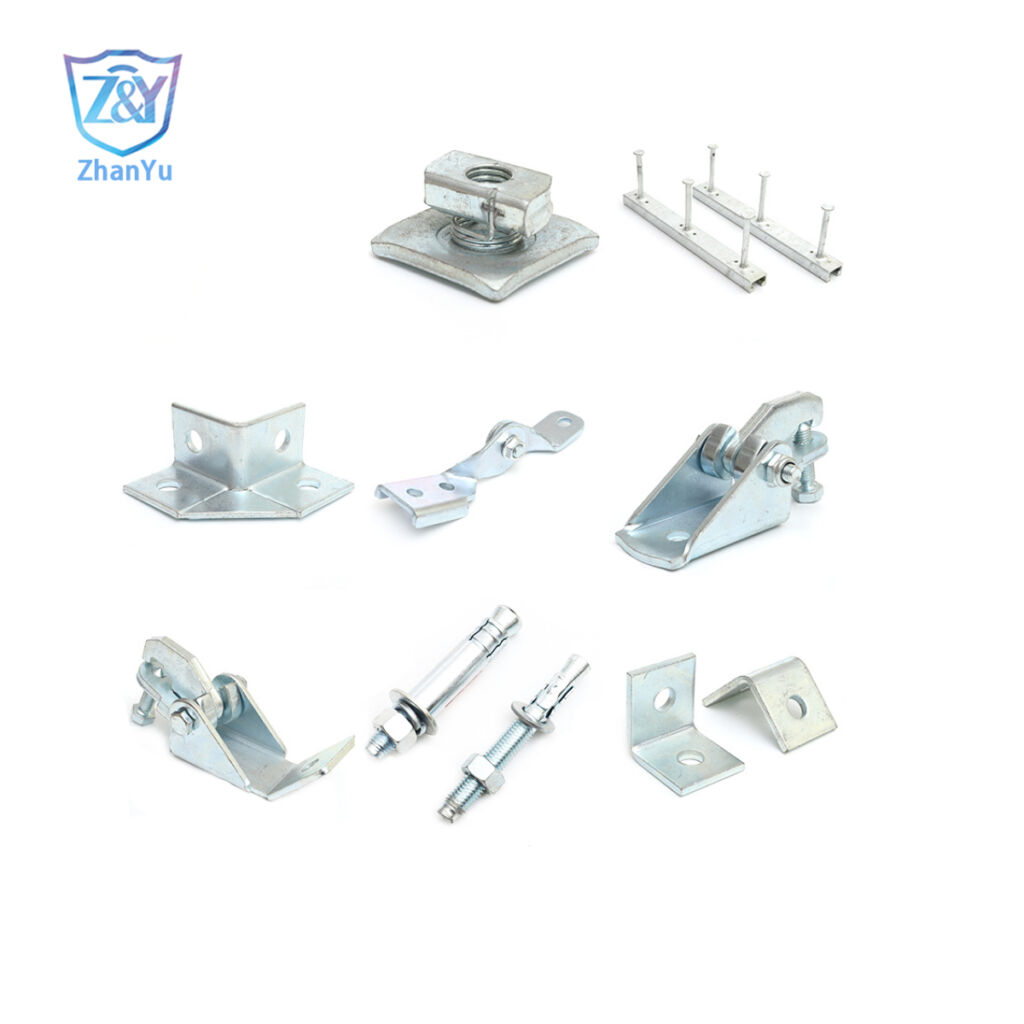 unistrut accessories, 4-Hole 90° Angle Strut Bracket strut channel ...