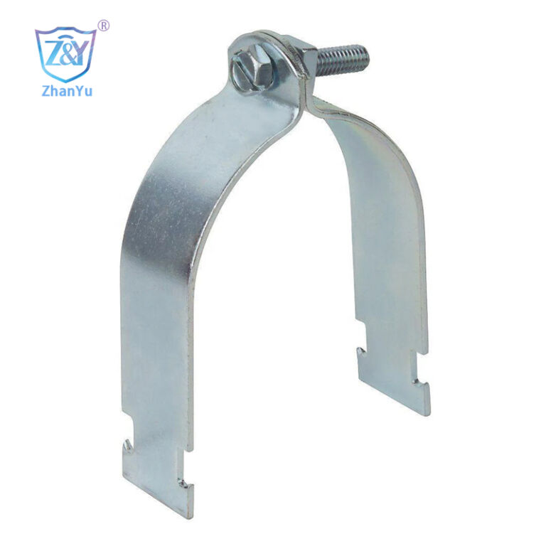 unistrut channel fitting Clevis pipe hanger Strap Strut-Mounted Clamps ...